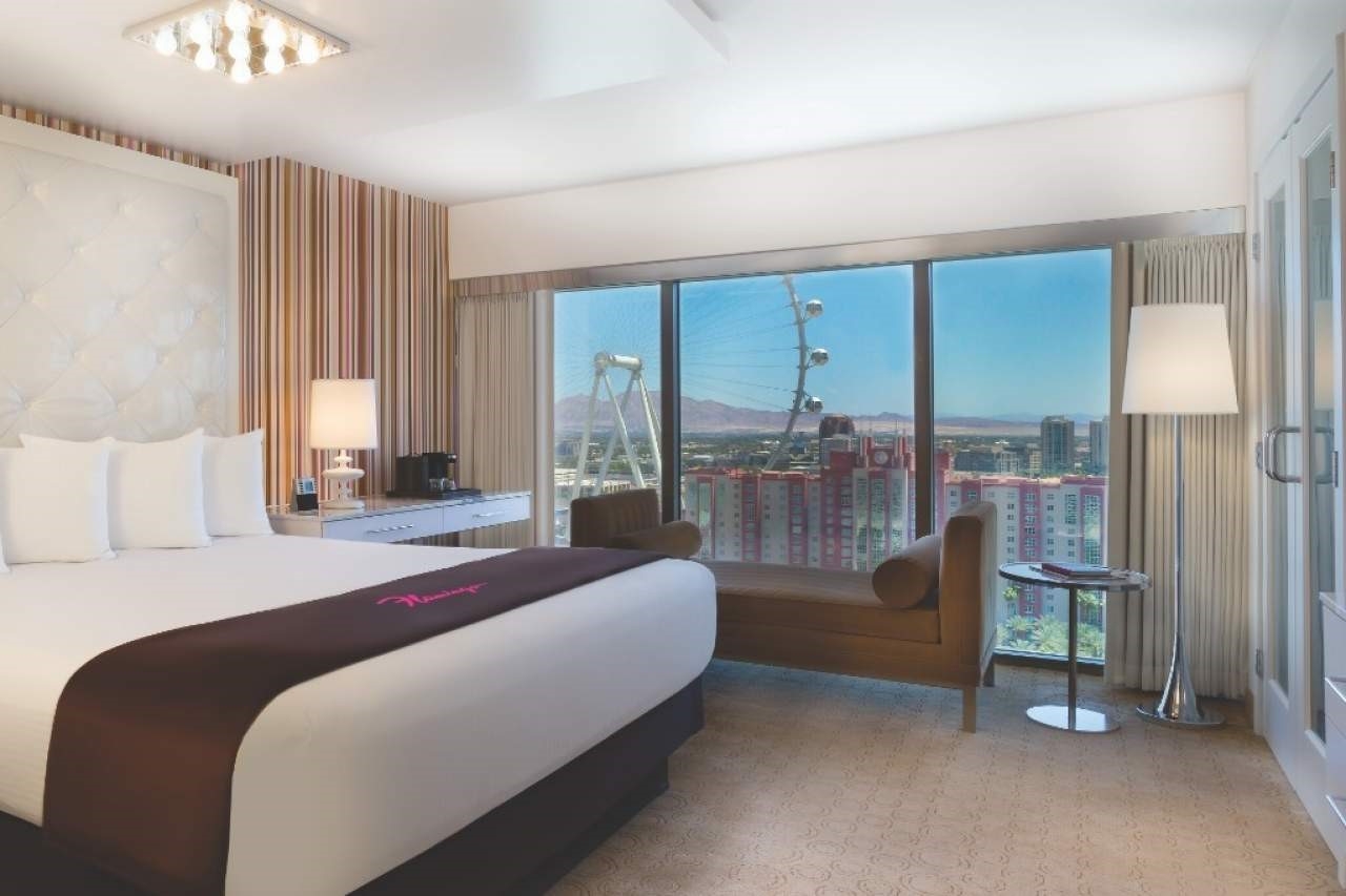 GO Room High Roller View at Flamingo Las Vegas