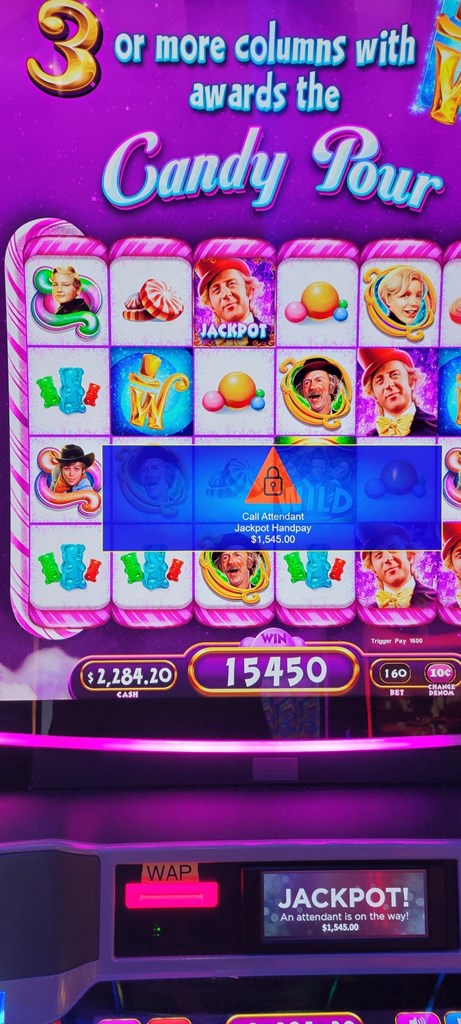 Willy Wonka Slot Machine by WMS