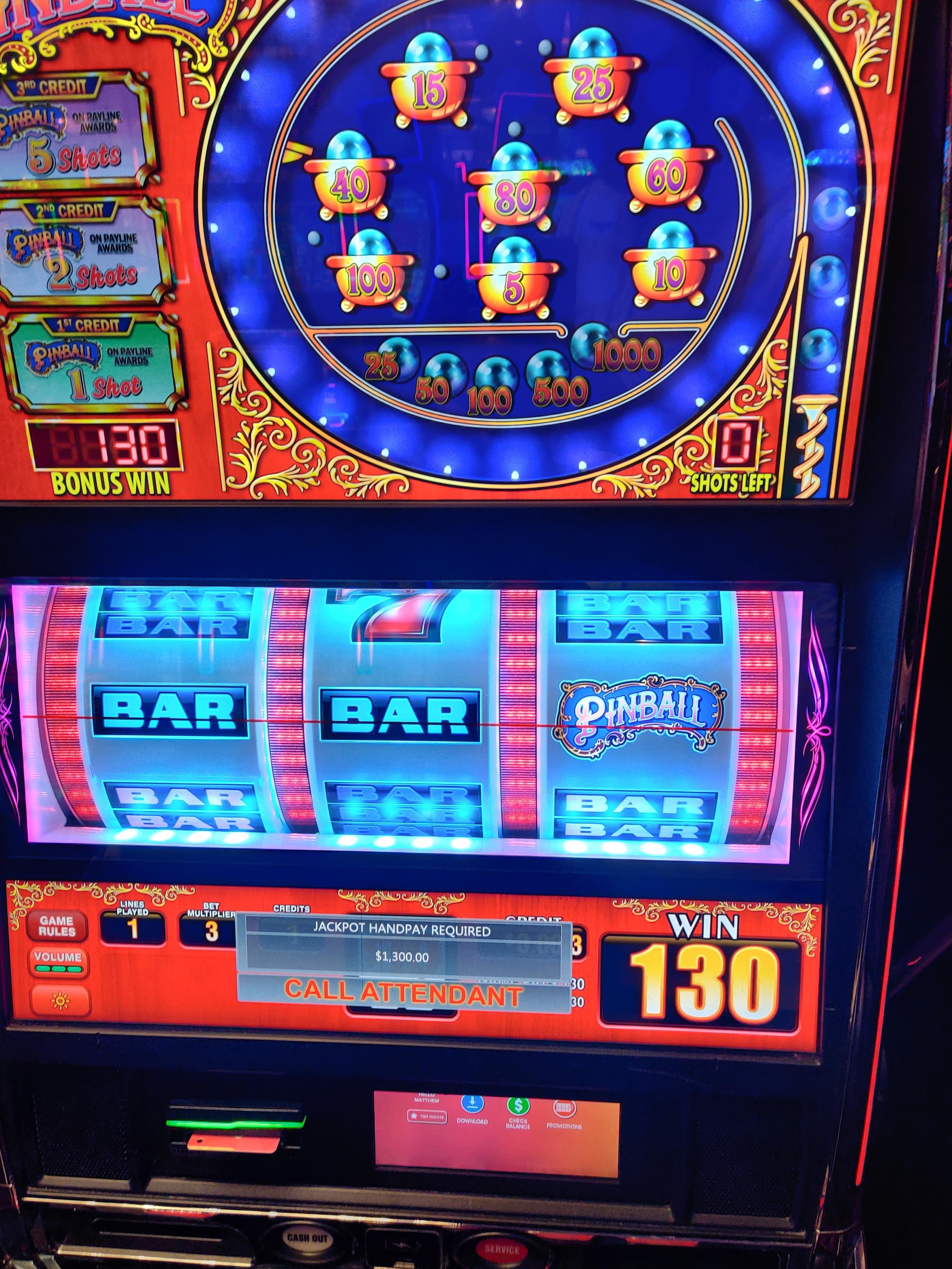 Pinball Slot Machine by IGT