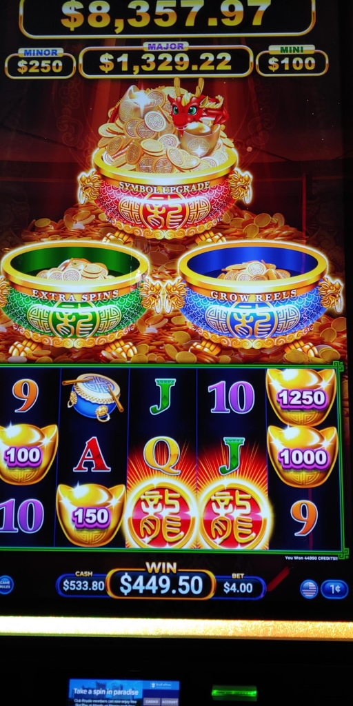 Slot Machines Onboard Freedom of the Seas Casino