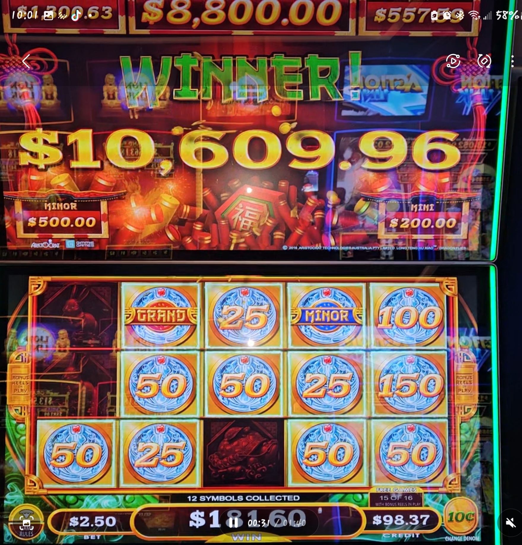 Slot Machines At WinStar World Casino Casino