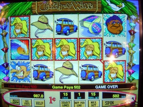 Catch A Wave Slot Machine by IGT