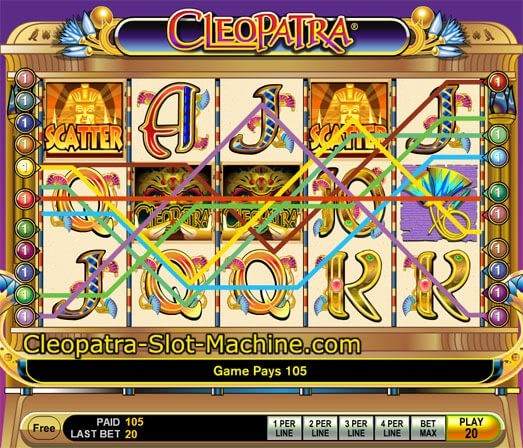 Cleopatra Slot Machine by