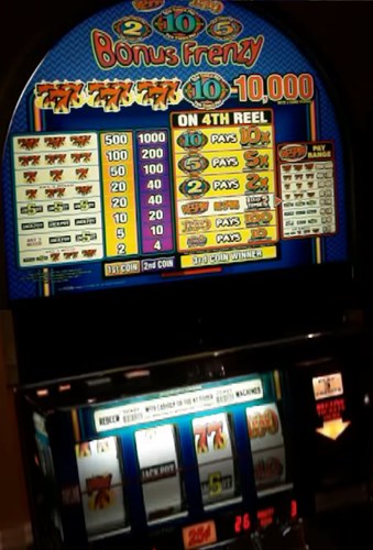 Bonus Frenzy-Free Games 2 Way Frenzy Slot Machine by Bally Technologies