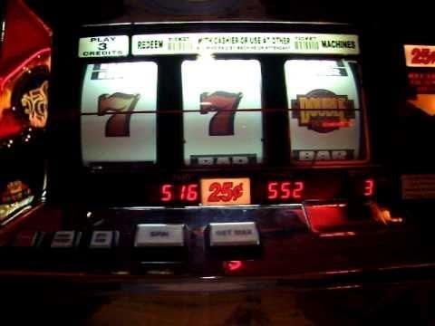 Double Jackpot Triple Blazing 7s Gold Winners Slot Machine by Bally ...