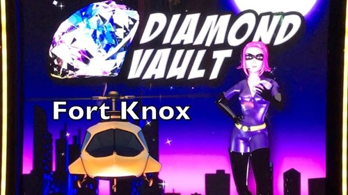 Fort Knox Diamond Vault Slot Machine by IGT