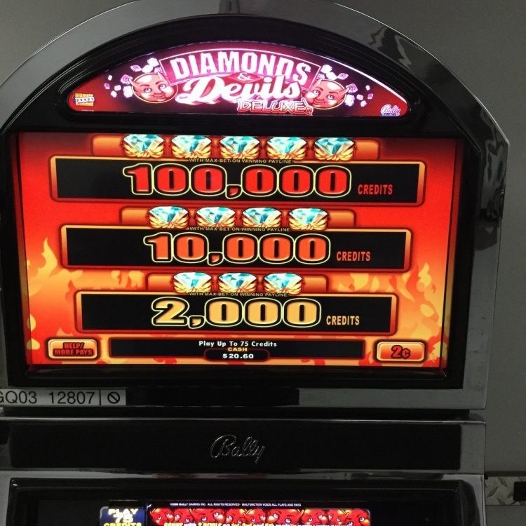 Diamonds & Devils Slot Machine by Bally Technologies