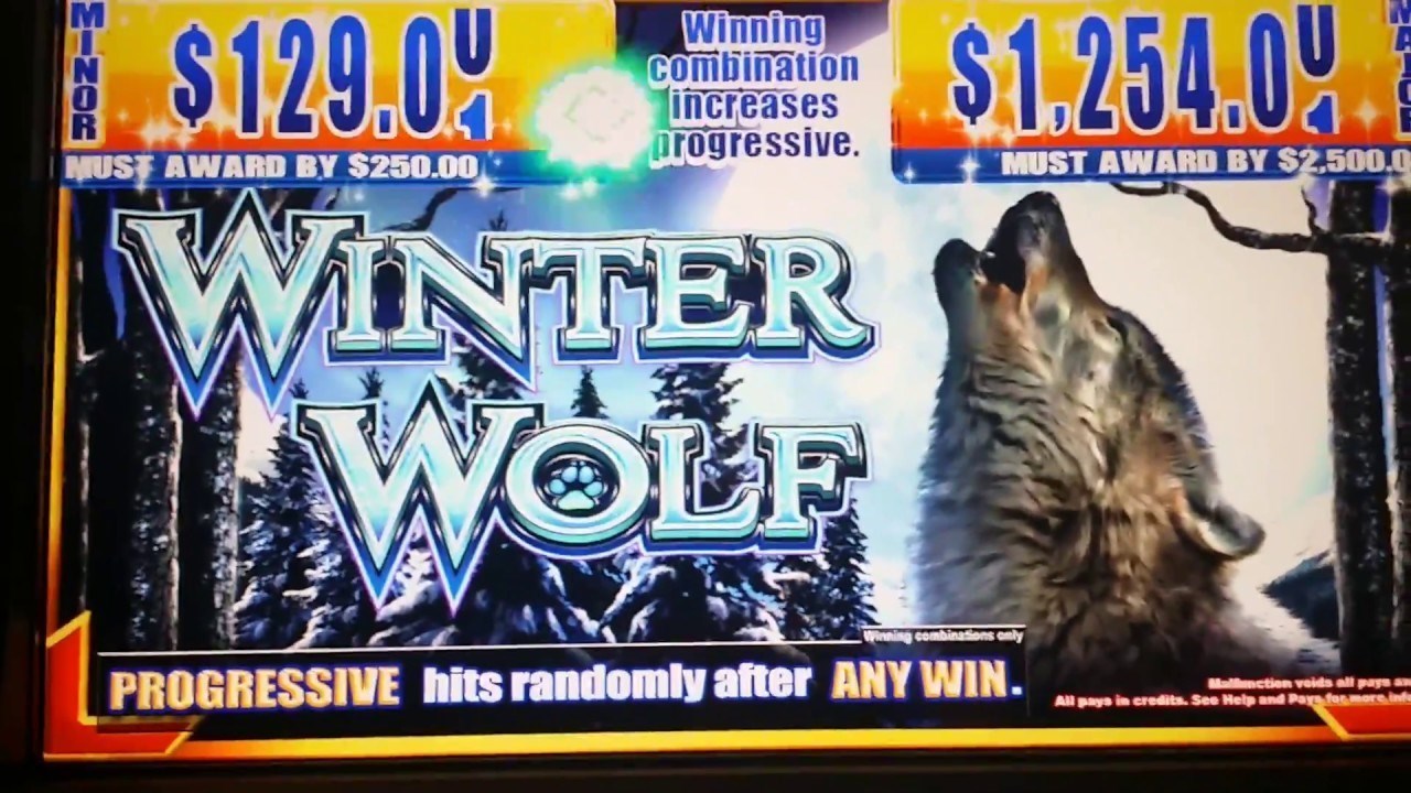 Winter Wolf Slot Machine by WMS