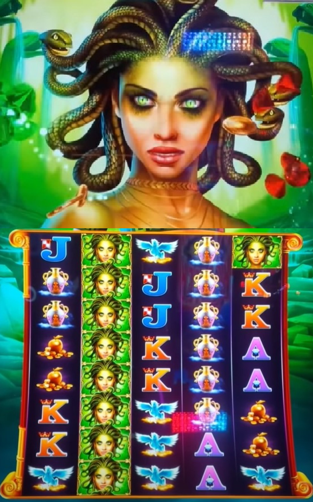 Medusa Unleashed Slot Machine by Scientific Games