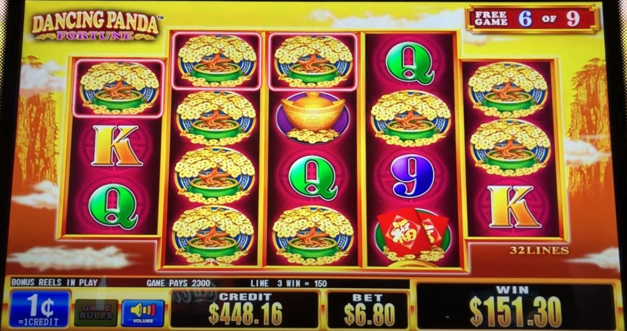 Dancing Panda Slot Machine by Aruze Gaming