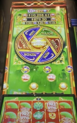 Upshot Prosperity Rising Slot Machine by Incredible Technologies