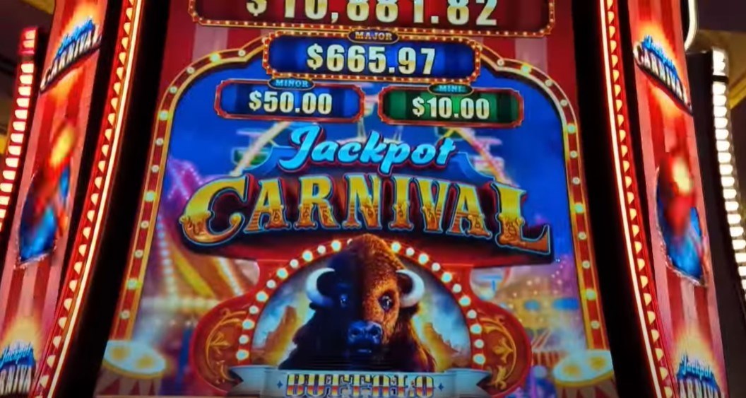 Jackpot Carnival Buffalo Slot Machine by Aristocrat