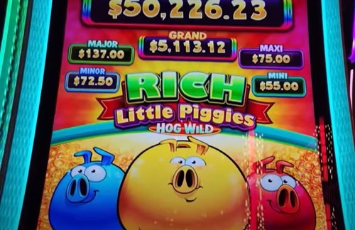 Rich Little Piggies Slot Machine by SG gaming