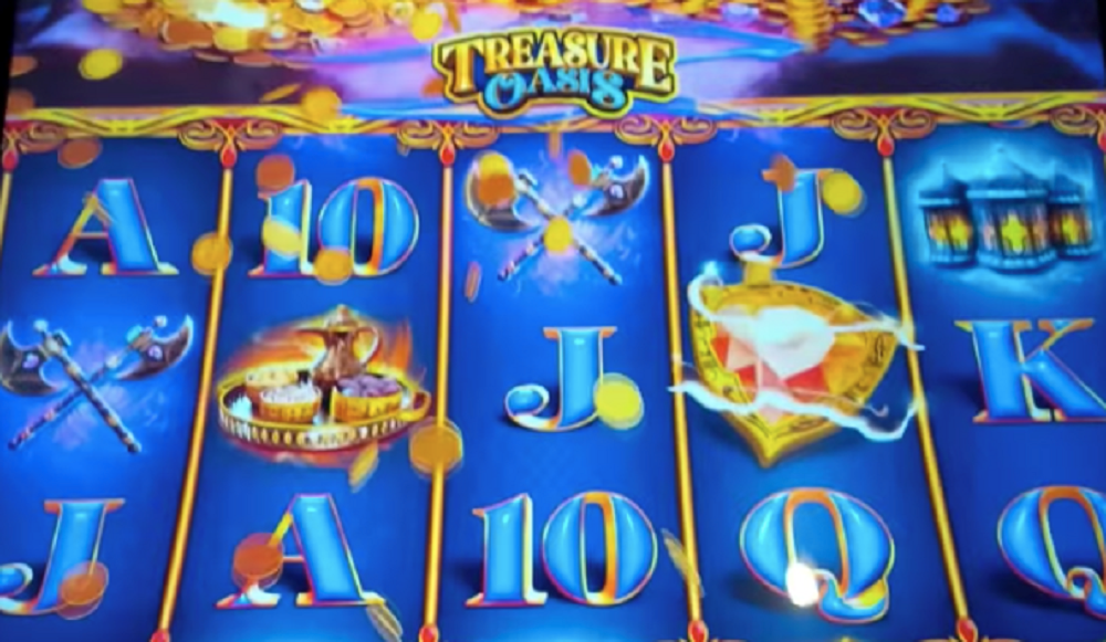 Mystery of the Lamp Treasure Oasis Slot Slot Machine by Incredible ...