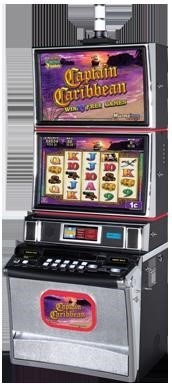 Captain Caribbean 4-5-5-5-4 Slot Machine by Konami