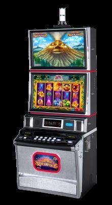 Volcanic Rock Fire Slot Machine by Konami