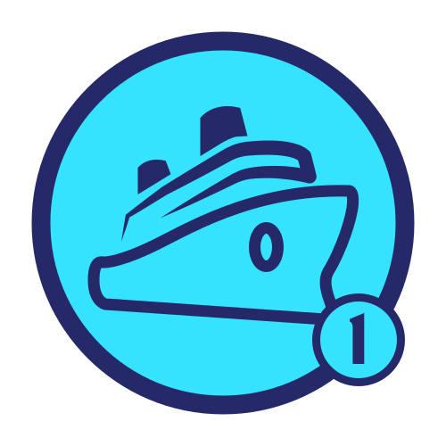 On 1/13/2026 Kzchambers1959 earned the Bon Voyage! Badge....